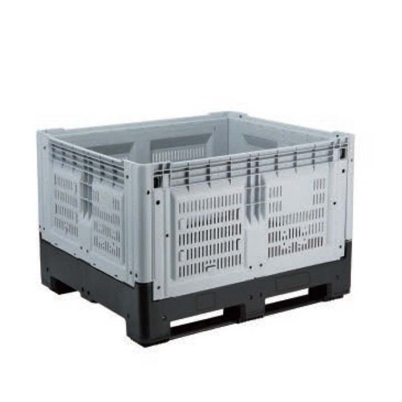 Skládací paletový box 1200x1000x810, perforovaný - ELKOPLAST CZ